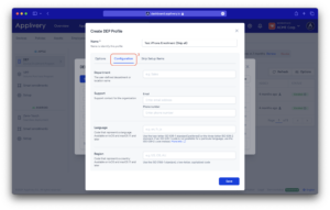 Apple Device Enrollment Program (DEP)