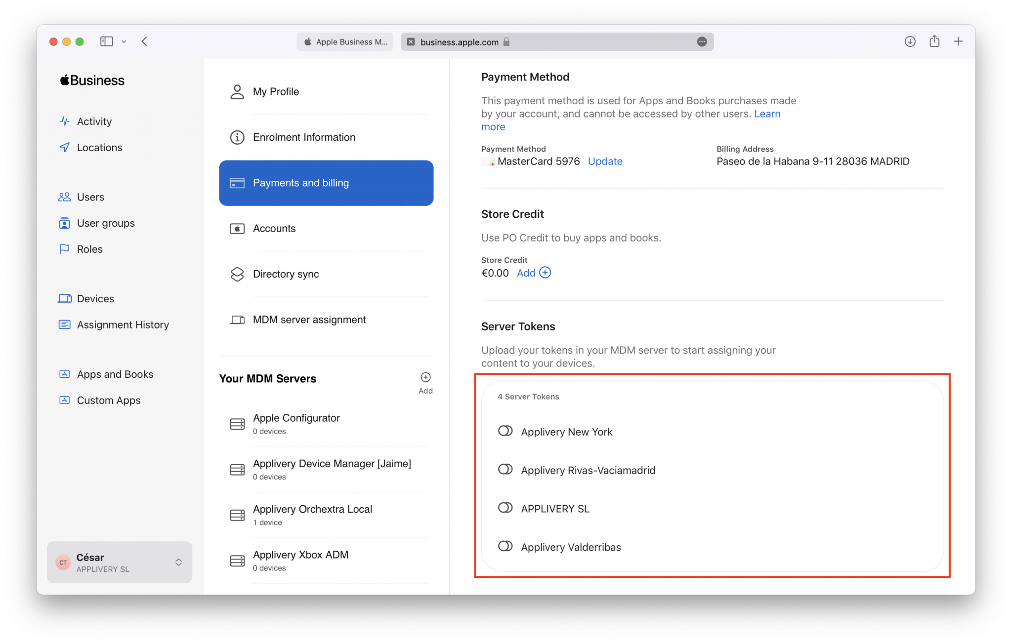 Apple Volume Purchase Program (VPP)