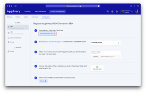 Apple Device Enrollment Program (DEP)