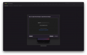 Enrollment with Apple Configurator