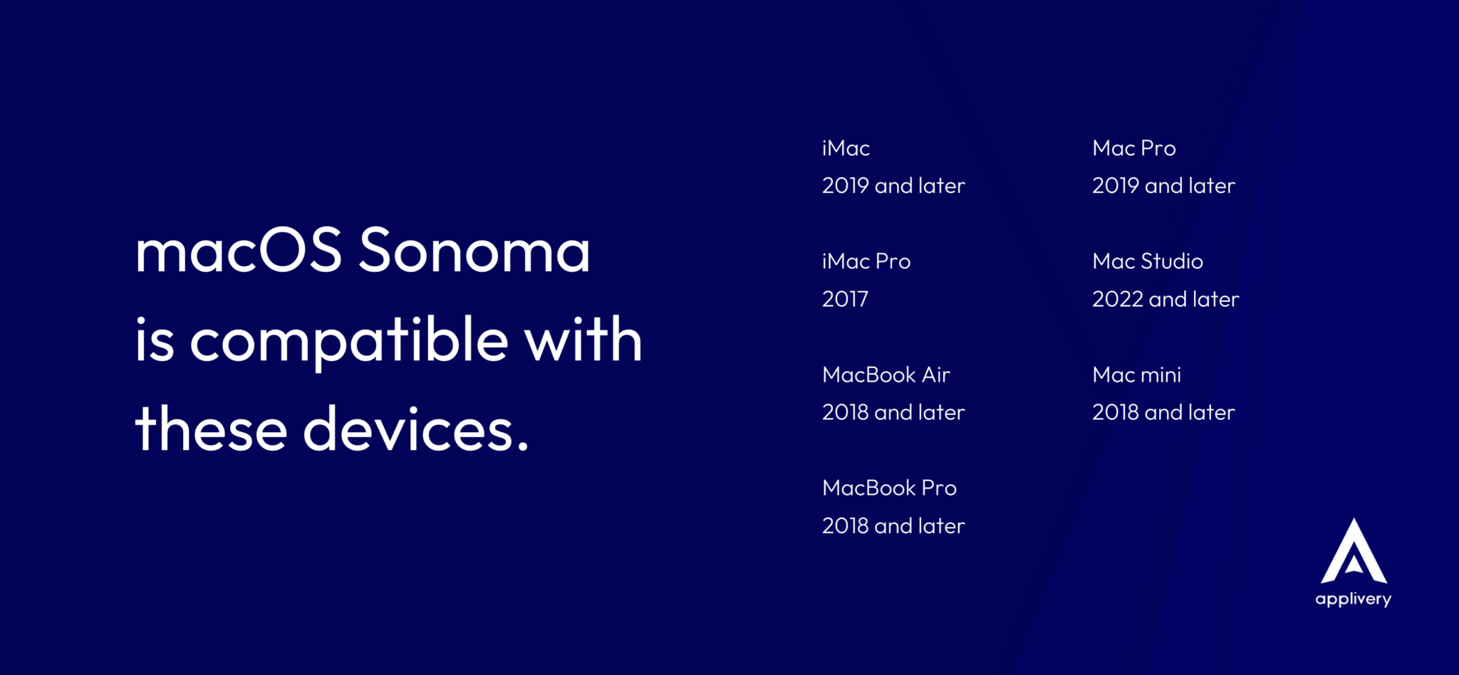 Apple Devices Compatible with iOS 17 and iPadOS 17