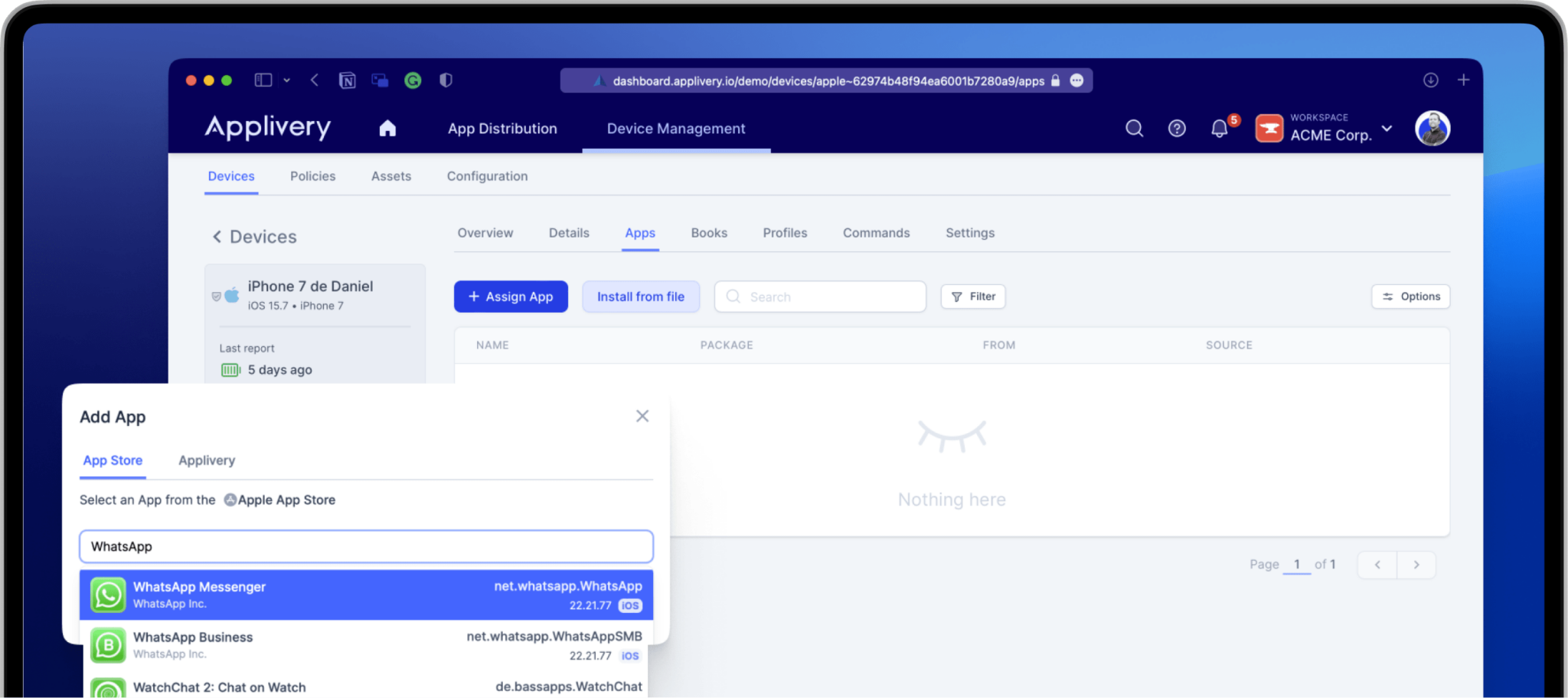 Device Management － MDM & App Distribution | Android & Apple