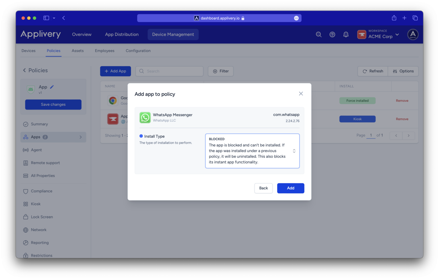 How to block and allow apps on Android devices
