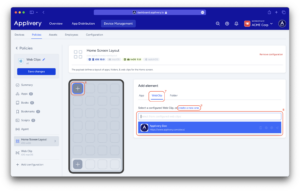 How to create and configure Web Clips