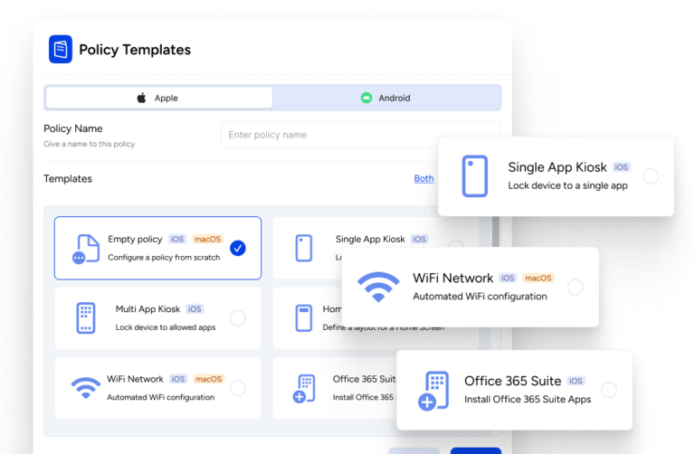 Apple Device Management: MDM for iPhone iOS, iPad, Mac & TV