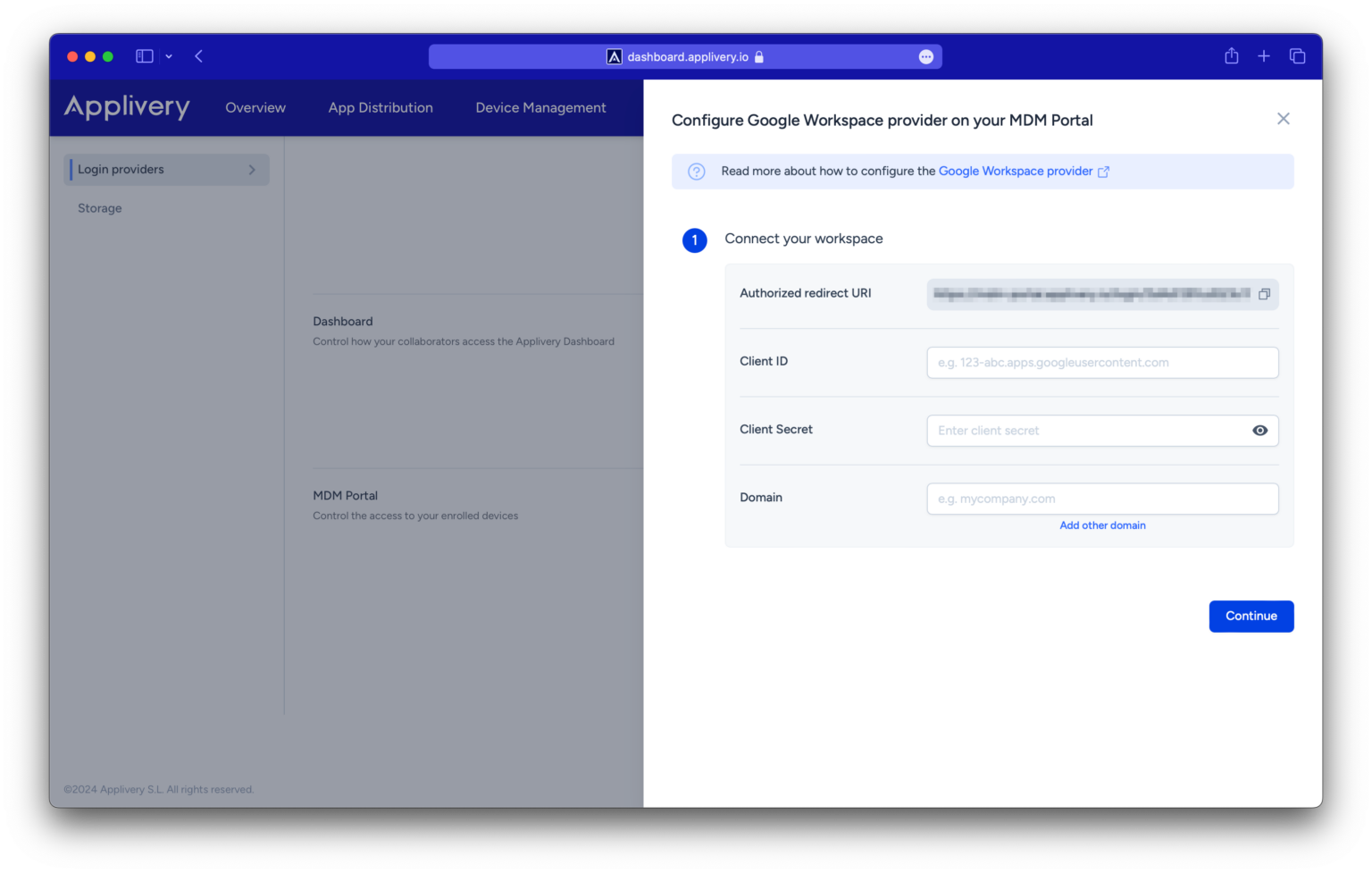 Single Sign-On with Google Workspace