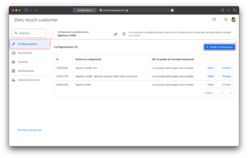 Android Zero-touch Enrollment