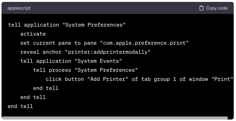 Configure printers on macOS using a script: mac printer deployment