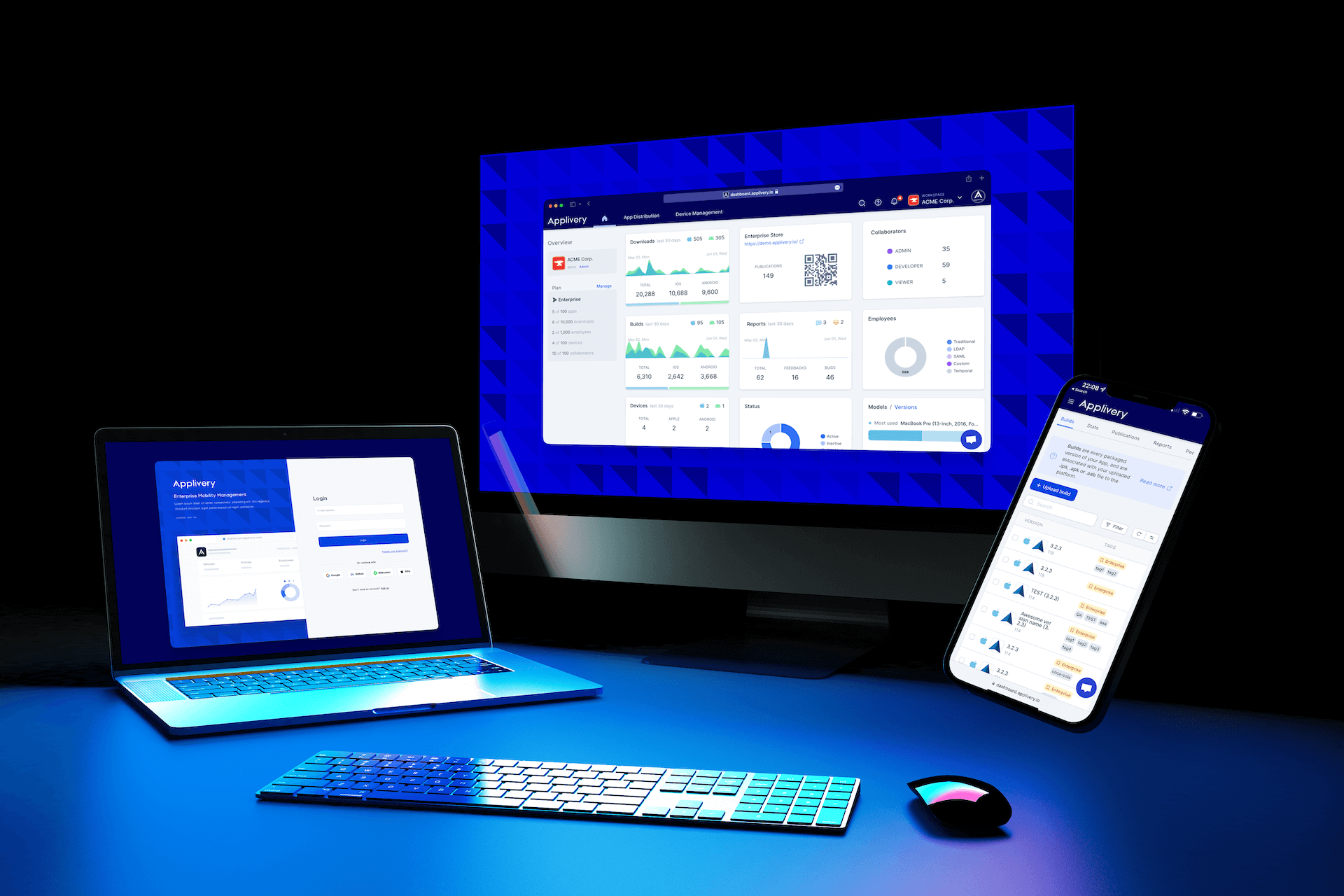 Announcing device management optimizations