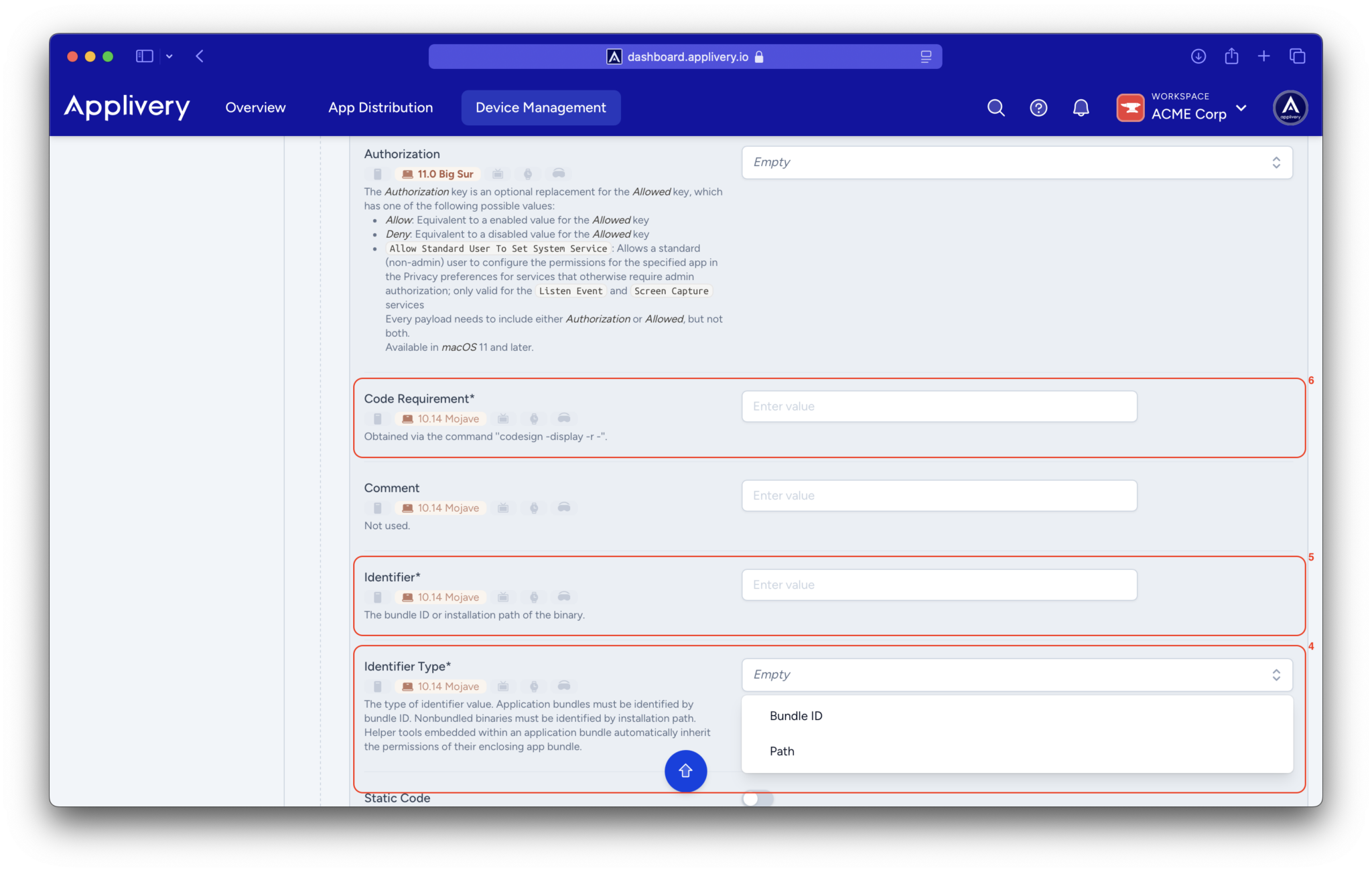 Managing app permissions on macOS
