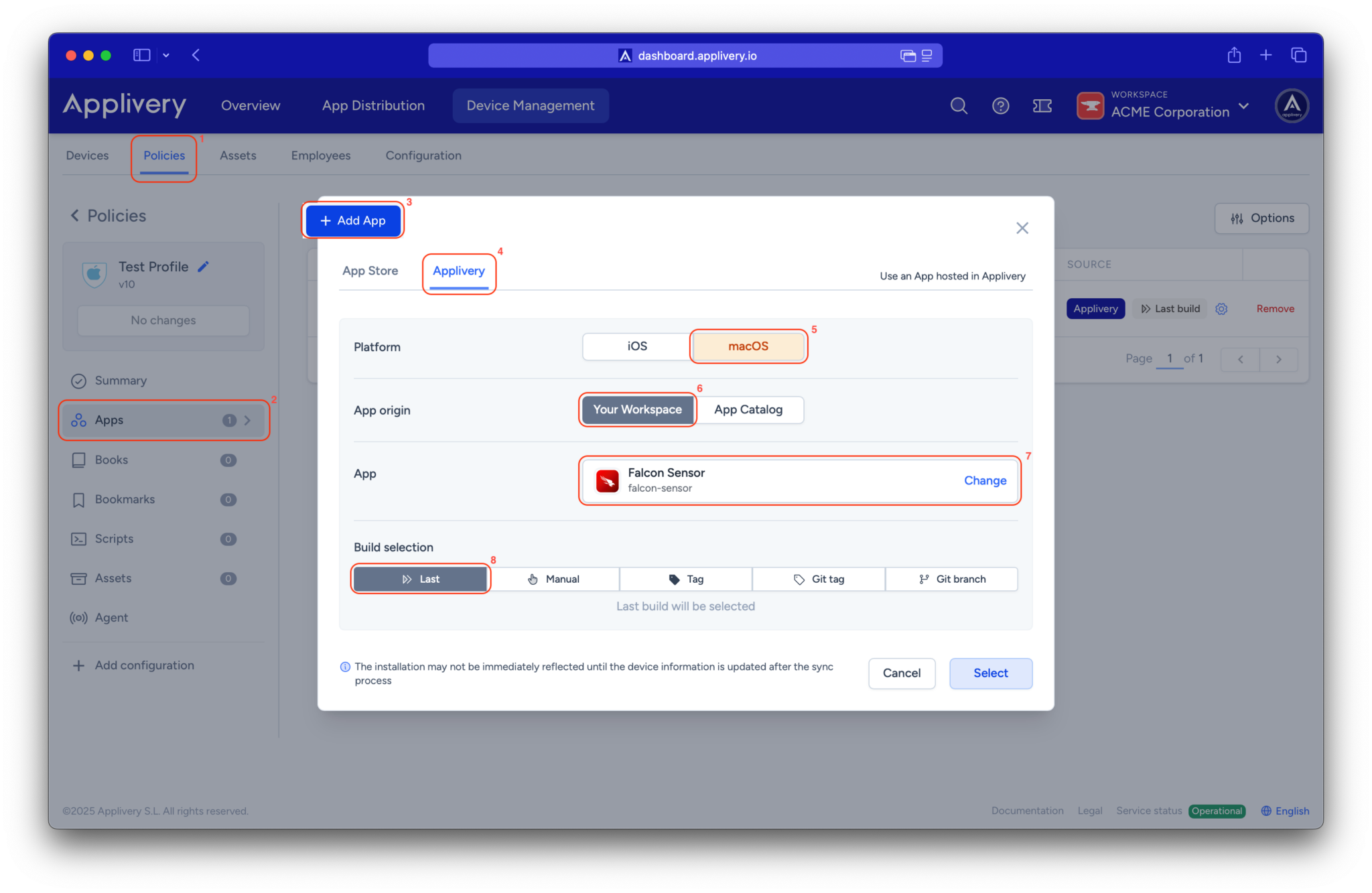 Install and configure CrowdStrike Falcon Sensor on macOS