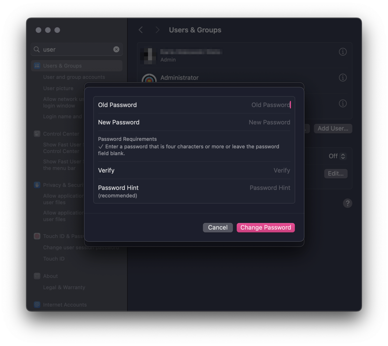 How to reset Mac passwords
