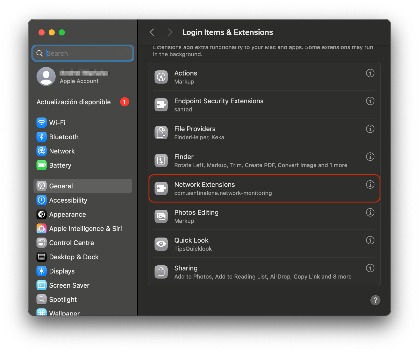 Install and configure SentinelOne Agent on macOS