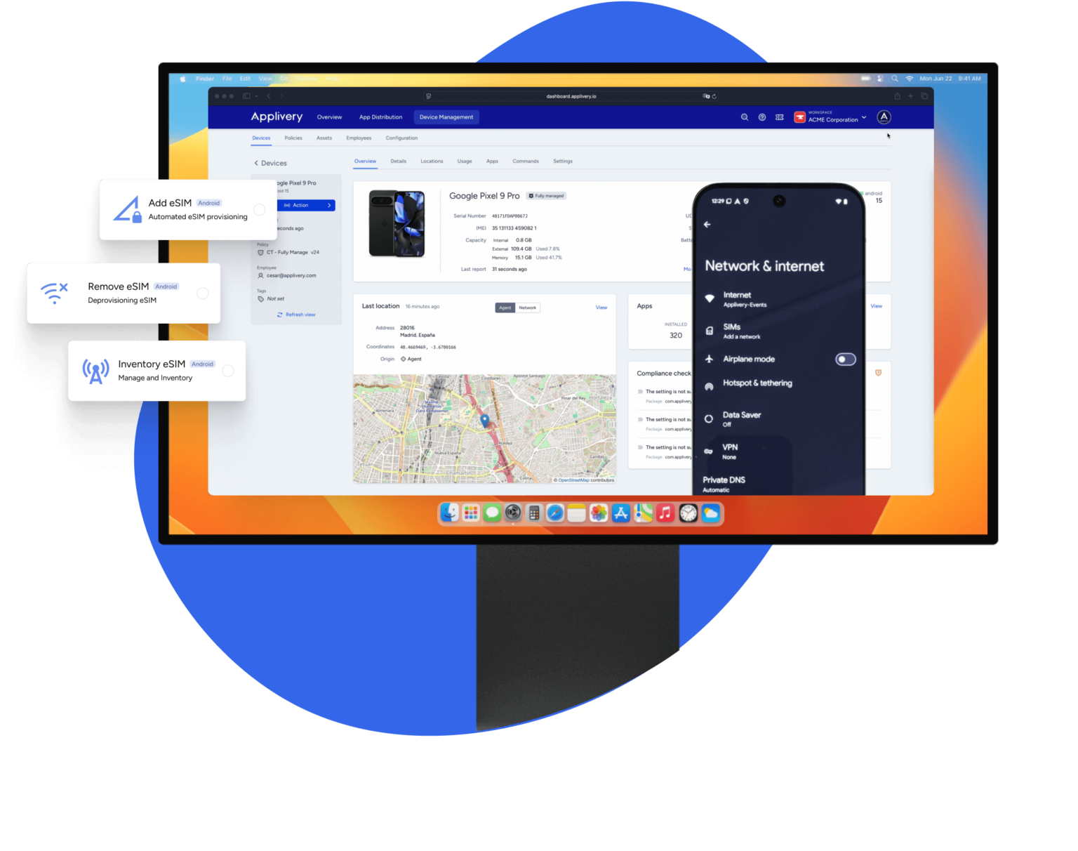 eSIM Remote Provisioning and Management | Applivery